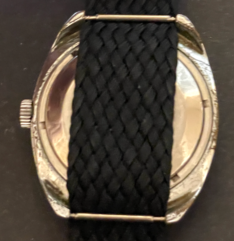 Vintage Slava Automatic Men's Watch Running 37mm Silver Case 27j USSR ...