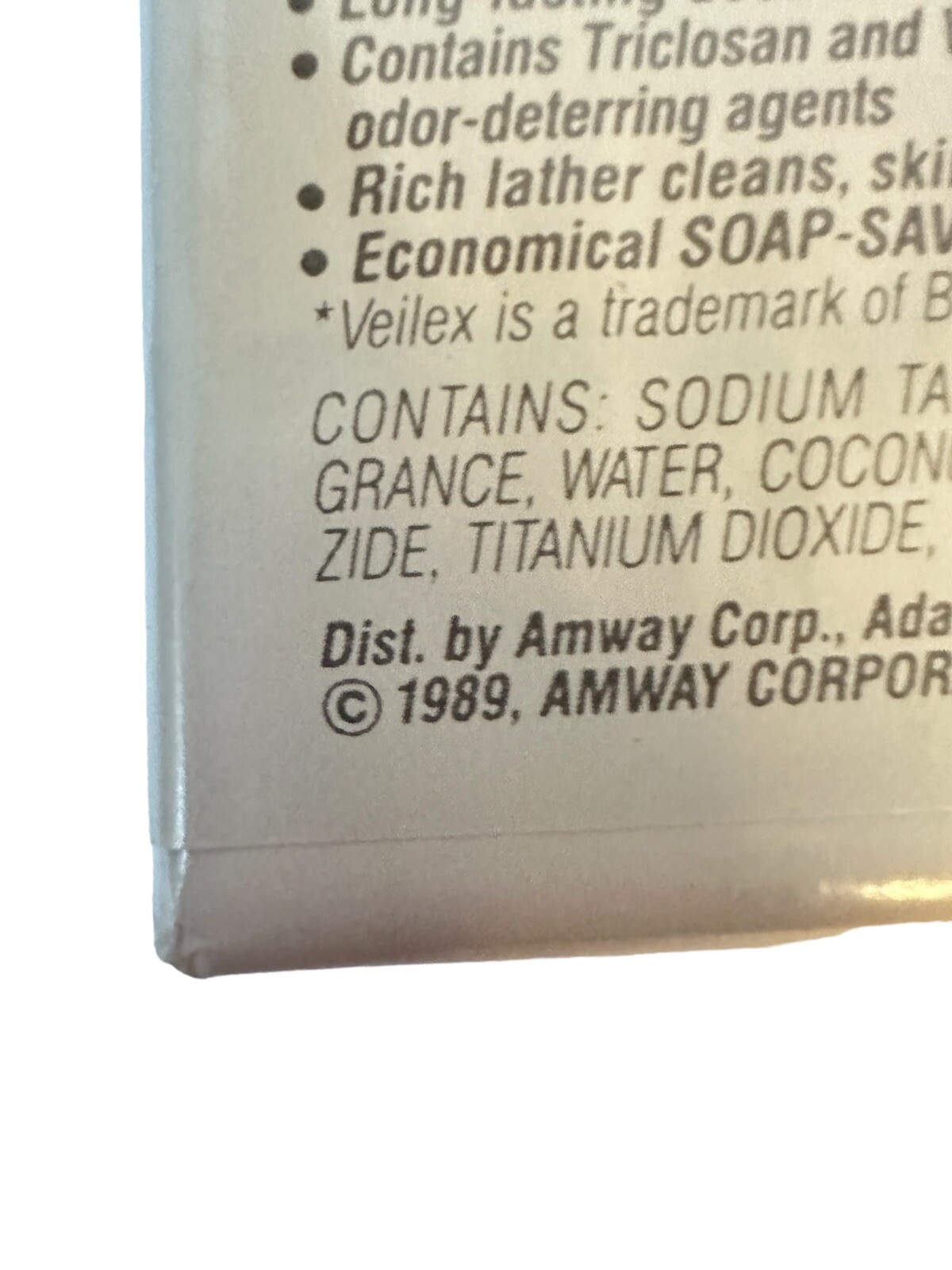 NOS Vintage 1989 Amway Deter Deodorant Bar Soap 3.5oz Bars RARE!! New ...
