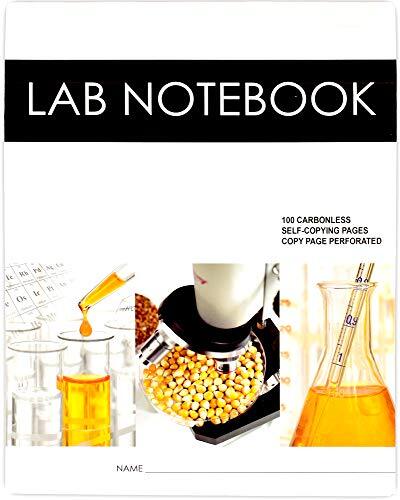 Lab Notebook 100 Carbonless Pages Permanent Top Bound (Copy Page ...