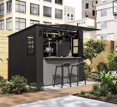 Covered Outdoor Bar Canopy