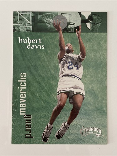 1998-99 SkyBox Thunder Dallas Mavericks Basketball Card #92 Hubert ...