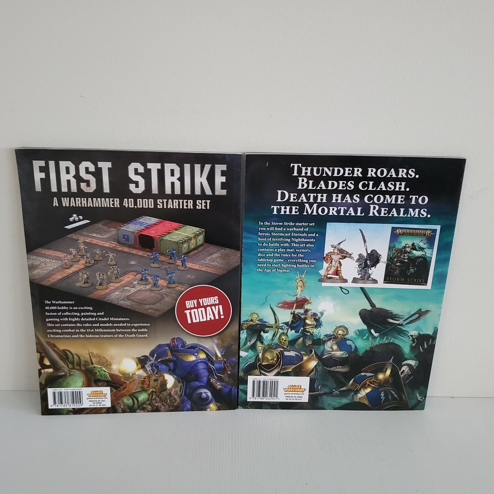 Getting Started with Warhammer 40k & Warhammer Age of Sigmar 2x Books ...