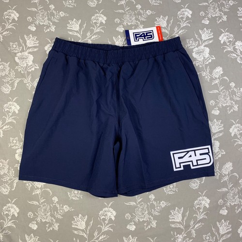 F45 Functional 45 Training Men Shorts Size 2XL Navy Blue Athletic Gym 7 ...