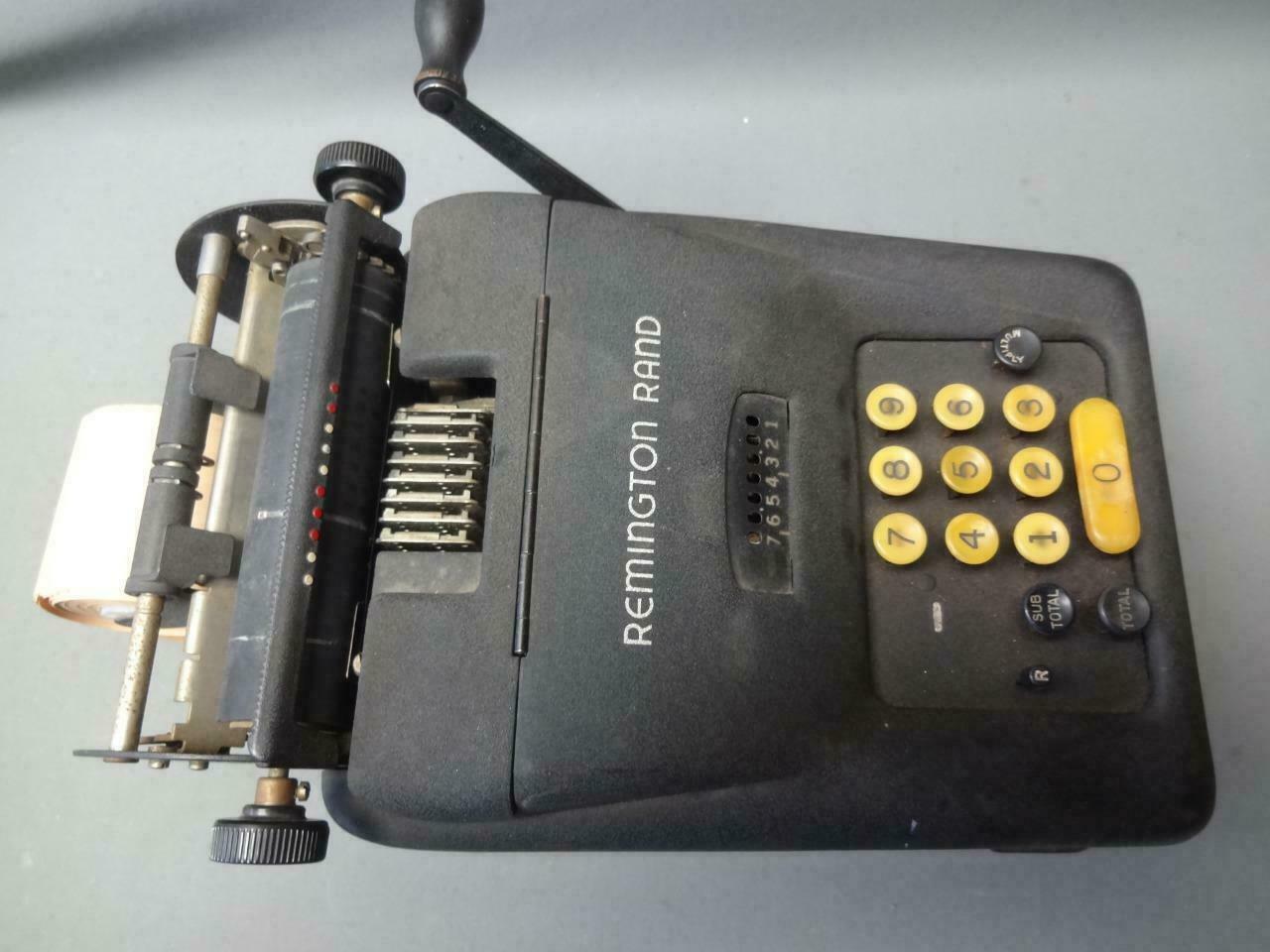 Vintage Remington Rand Adding Machine -10 Key - Made in the USA | eBay