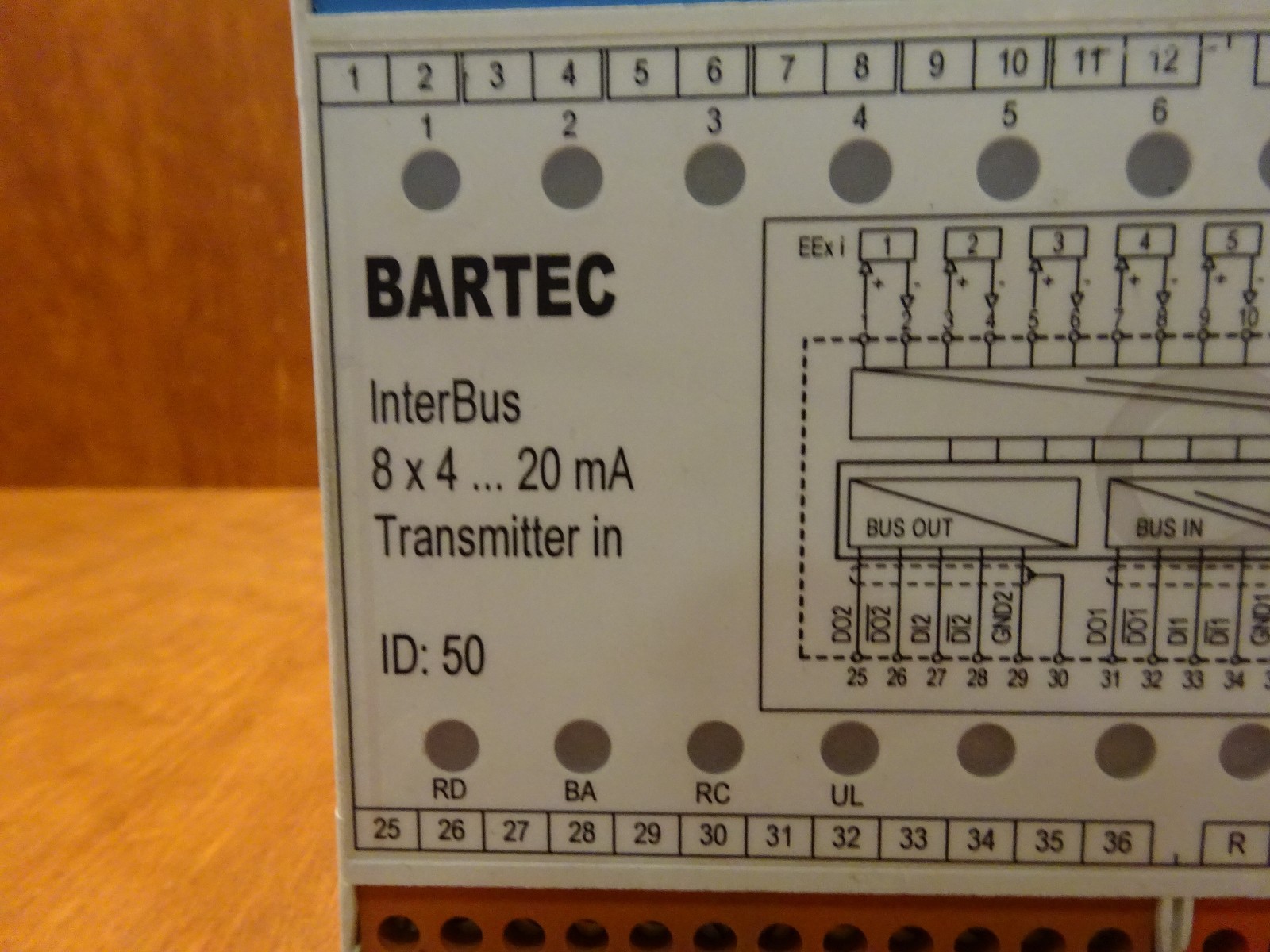 BARTEC Interbus Interface 8 X Transmitter in 07-7331-2104 for sale ...