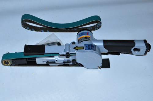 BELT SANDER LARGE AIR POWER OPERATED HAND POWER BELT SANDING GRINDER ...