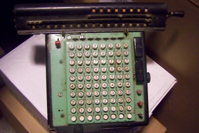 Vintage Monroe High Speed Adding Machine Calculator Electric No. 1 ...