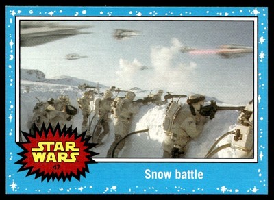 2015 Topps Star Wars Journey to The Force Awakens Snow Battle #47 | eBay
