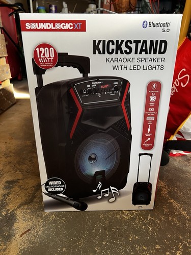 New Portable Karaoke Machine Bluetooth Speaker Soundlogic XT Bluetooth ...