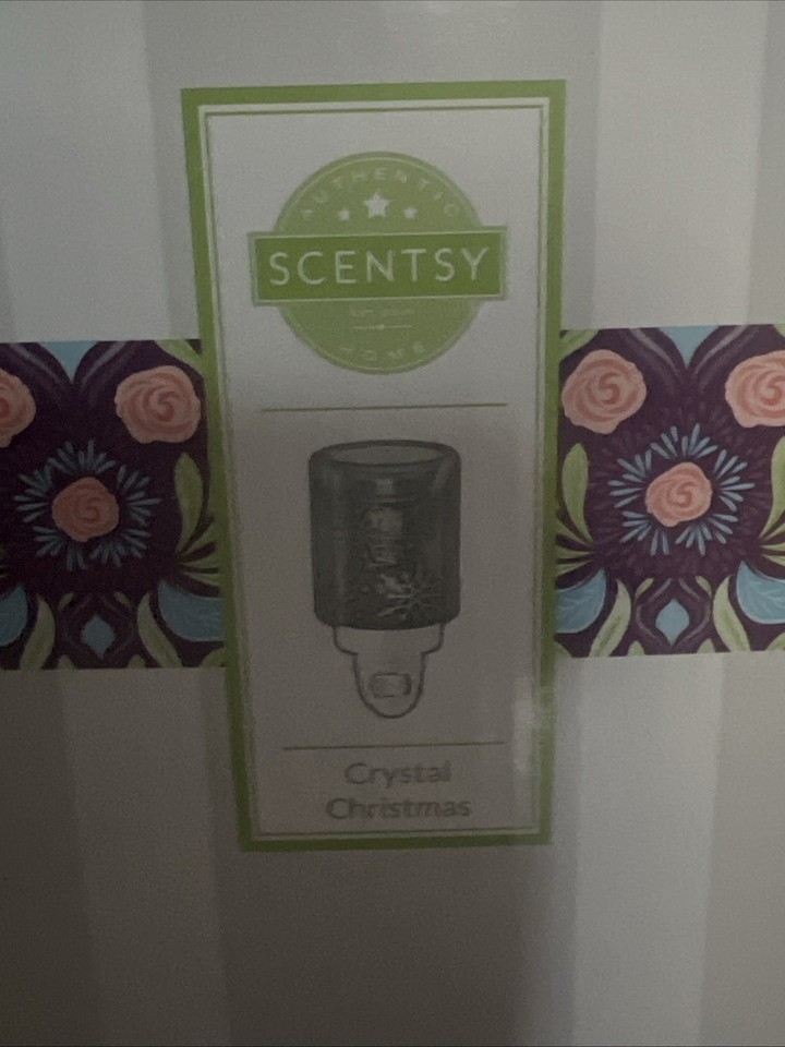 Scentsy Mini Wax Warmer Crystal Christmas Christmas Plug-In Night Light ...