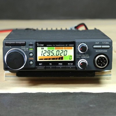 ICOM IC-1201 1.2GHz FM Mobile Transceiver 1200MHz 10W Wide RX | eBay