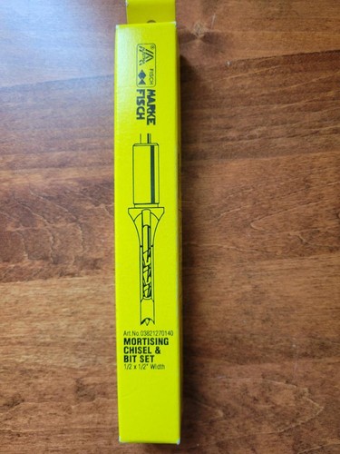 MARKE FISCH MORTISING CHISEL & BIT SET ½" X ½" | eBay