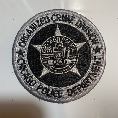 Rare Chicago Police Department OCD Organized Crime Division Patch | eBay