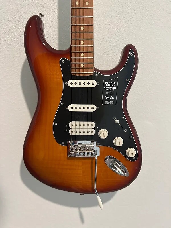 Fender Player Stratocaster HSS Plus Top 6 String Pau Ferro Fingerboard ...