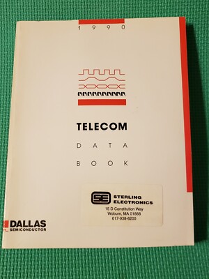 DALLAS SEMICONDUCTOR Telecommunications DATA BOOK 1990 | eBay