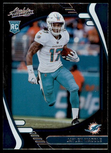 2021 Panini Absolute Jaylen Waddle Rookie Miami Dolphins #106 | eBay