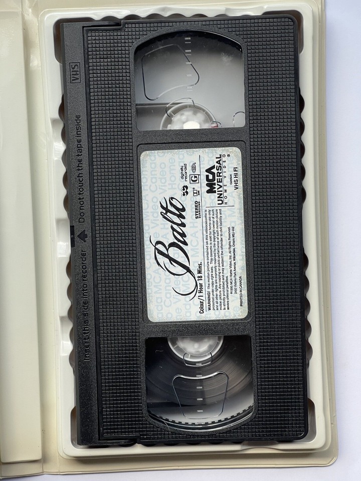 Balto (VHS, 1996, MCA Universal) Amblin Entertainment, Clam Shell | eBay
