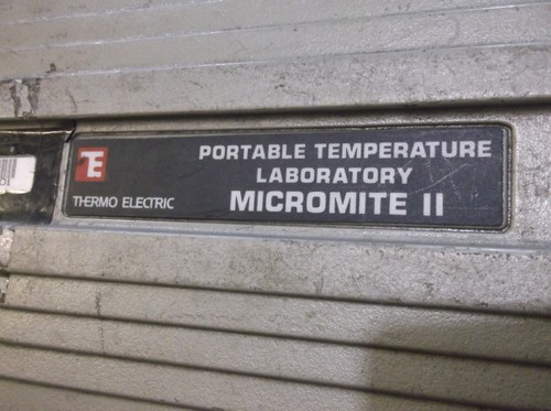 THERMO ELECTRIC MICROMITE II PORTABLE TEMPERATURE LABORATORY (670) | eBay