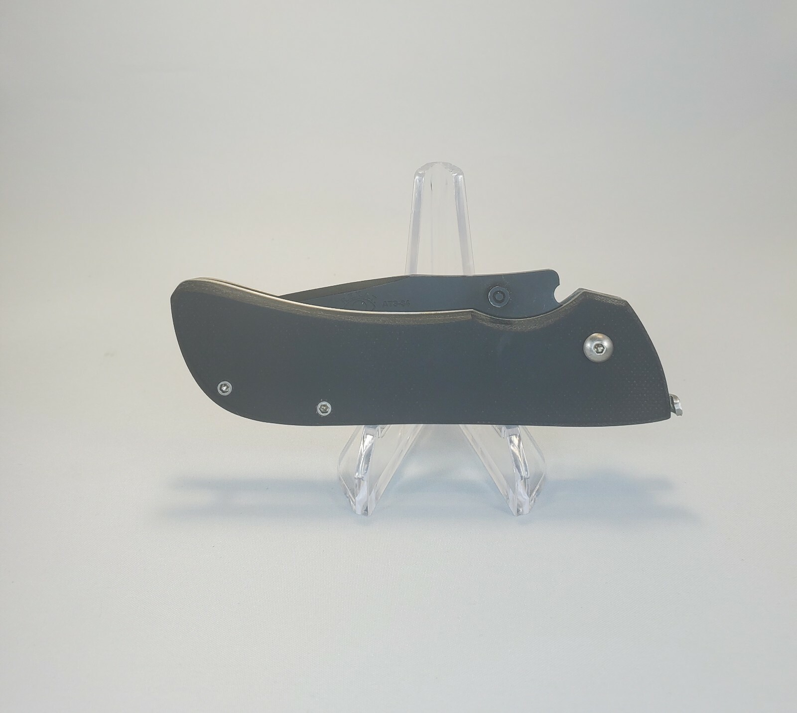 Round Eye Knife and Tool REKAT USA - Pioneer Clip Point ATS-34 T-Coat ...