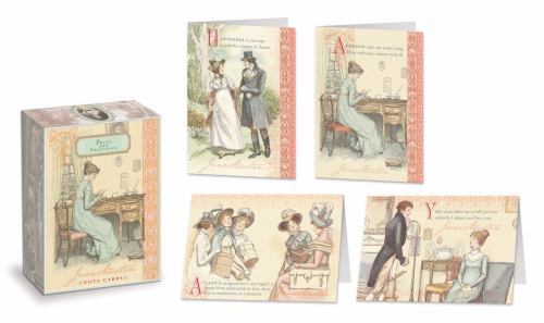 Jane Austen Note Cards - Pride and Prejudice by Potter Style, Jane ...