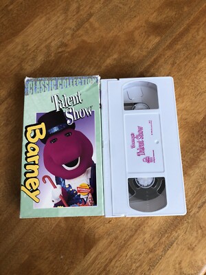 Barney Talent Show Classic Collection VHS Video Tape Kids VTG Sing ...