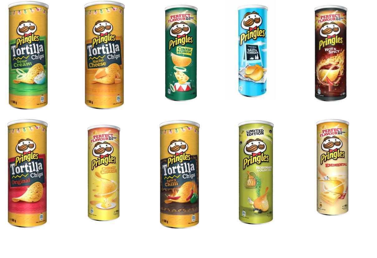 Pringles Limited Edition Flavors