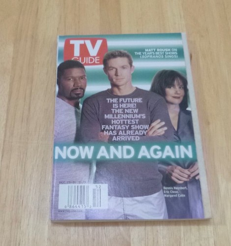 TV Guide December 25-31 1999 Now & Again Coast/Fold Out Cover Charlotte ...