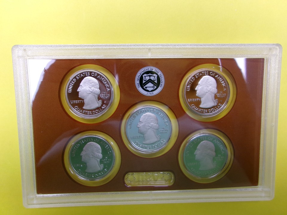 2018,2019 - United States Mint Proof Set. Includes ATB Quarters ...