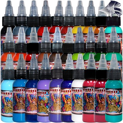 Infinitii Tattoo Ink 30 Color 1oz Set #3 | eBay