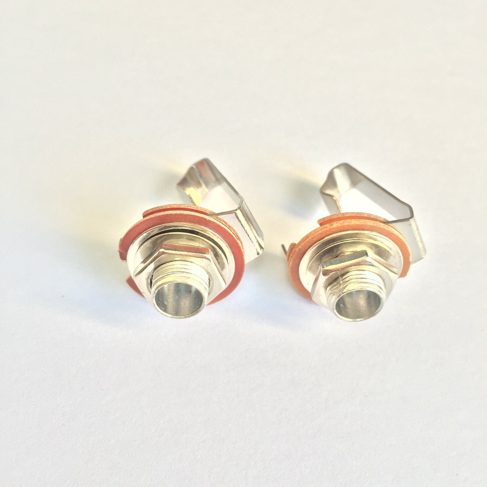 6.35mm 1/4" Mono Phono Female Jacks Audio Use Guitar Output Speaker ...