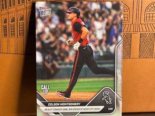 Colson Montgomery, Chicago White Sox #3 Prospect - 2025 Topps Now…CALL ...