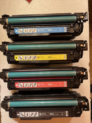 4 Genuine HP Color LaserJet Pro M452 M477 H/Y Color Toner CF412X CF411X ...