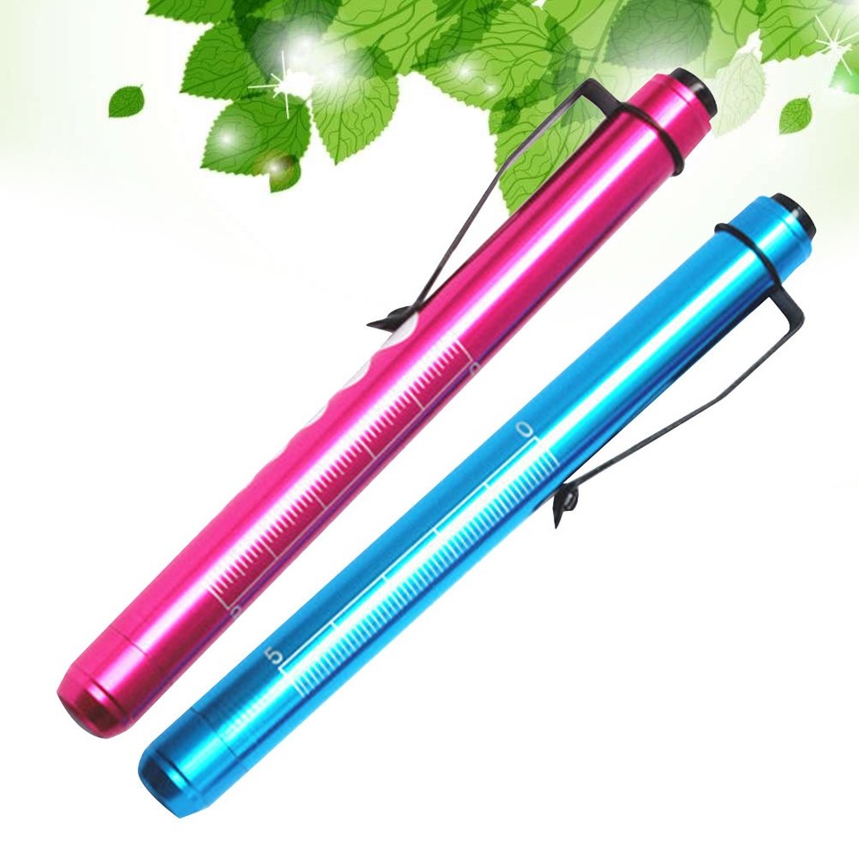 4 PCS Medical Pen Light LED Pen Lamp Pupil Checking Light Oral ...