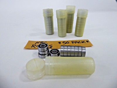 HBC R4RS Sealed Ball Bearing Pack of 50 R4-2RS | eBay