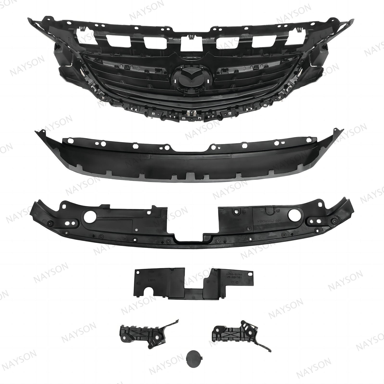 For Mazda 6 Mazda6 2014-2017 Grille/Grill Cover/Radiator Support/Bumper ...