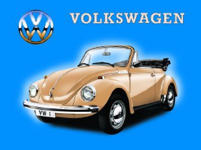 Volkswagen Drop Head Vintage style repo metal wall sign 12" x 16" | eBay UK