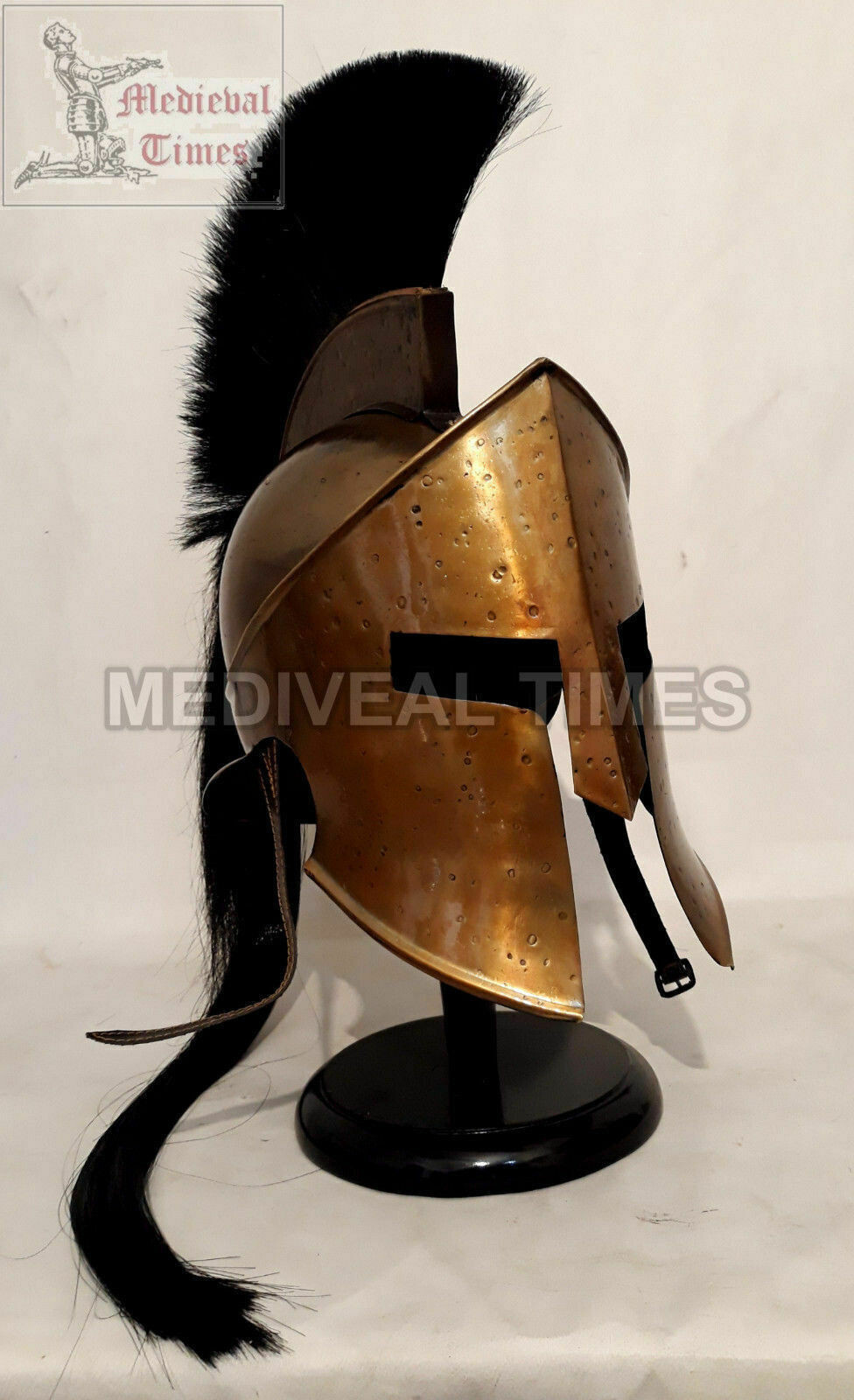 STEEL BRASS ROMAN 300 SPARTAN HELMET KING LEONIDAS MOVIE REPLICA ...