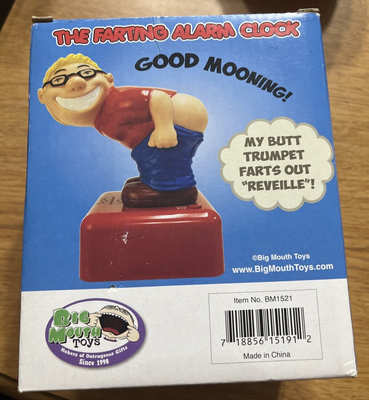 Farting Alarm Clock
