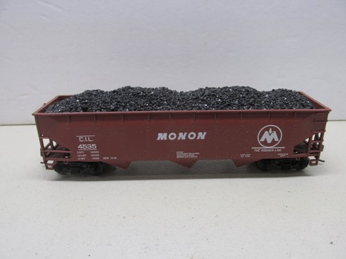 MONON-3-BAY HOPPER W/LOAD #4535- HO SCALE | eBay