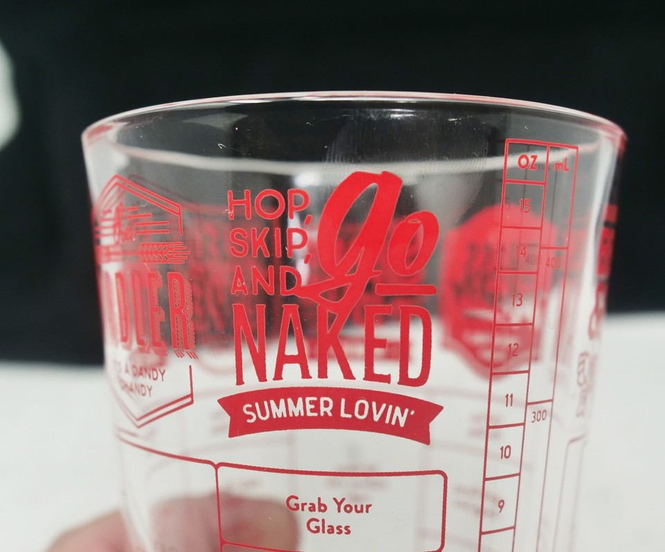 Bar Pint Recipe Glass Snake Bite - Lager Rita - Brass Monkey - Black ...