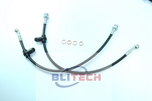 Rear STAINLESS STEEL BRAKE LINE Fit 94-01 Acura Integra /92-95 Honda ...