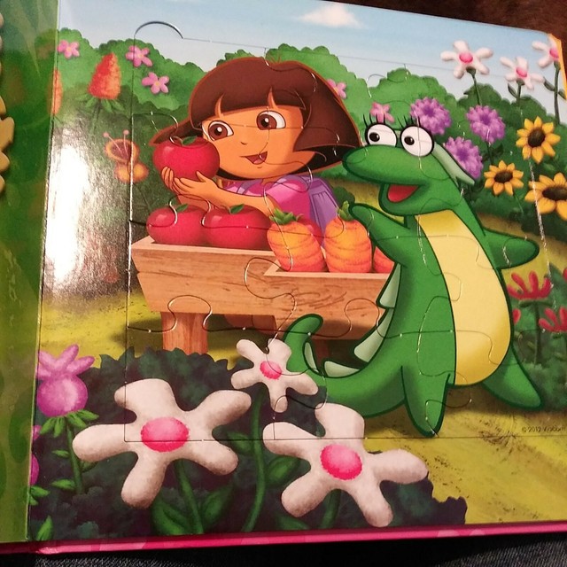 Dora The Explorer My First Puzzle Book Board Book by Phidal Publishing ...