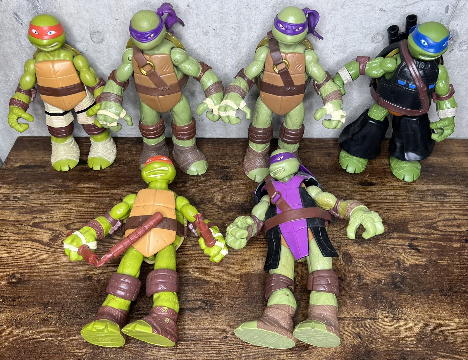 TMNT Battle Shell Lot Of 7 10 Inch 2012 Teenage Mutant Ninja Turtles ...