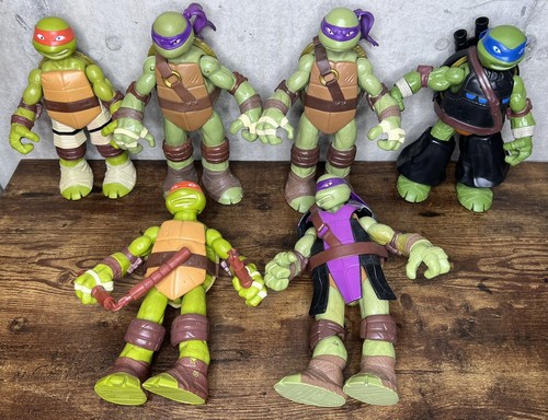 TMNT Battle Shell Lot Of 7 10 Inch 2012 Teenage Mutant Ninja Turtles ...