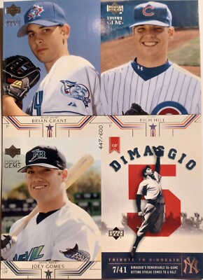 2002 Upper Deck Prospect Premieres Future Gems Quads Serial Numbered | eBay