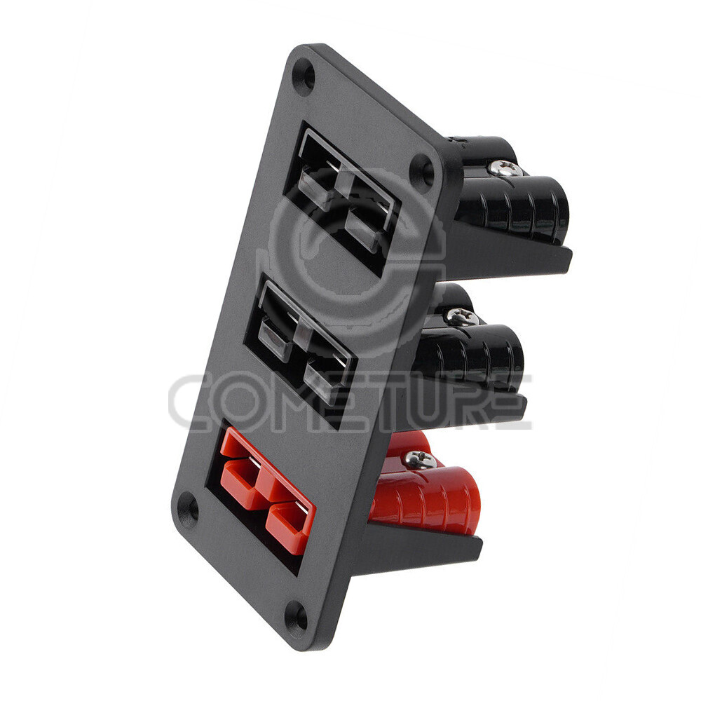 Flush Mount Triple Anderson Plug Panel SB50 50Amp l PLUS FREE Dust ...