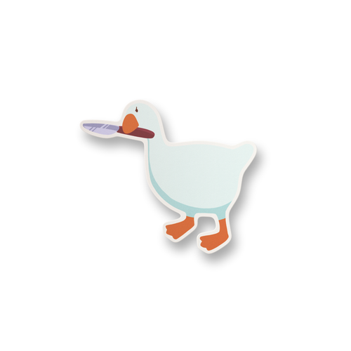 Angry Goose Vinyl Sticker – Hilarious Meme Decal | eBay
