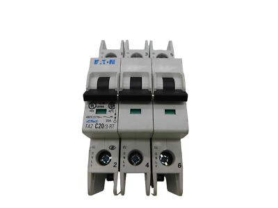 Eaton FAZ-C20/3-RT Miniature Circuit Breakers (MCBs) | eBay