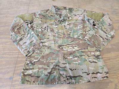 Army Jacket Men Medium Long Multicam Field Top Uniform Coat FR Combat # ...