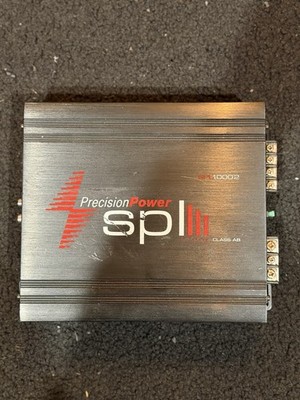 Precision Power SPL Audio 2 Channel Car Stereo Amplifier Class A/B 1000 ...